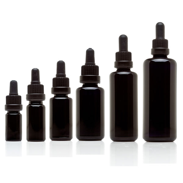 Glass Eye Dropper 6 Bottle Variety Pack – Infinity Jars